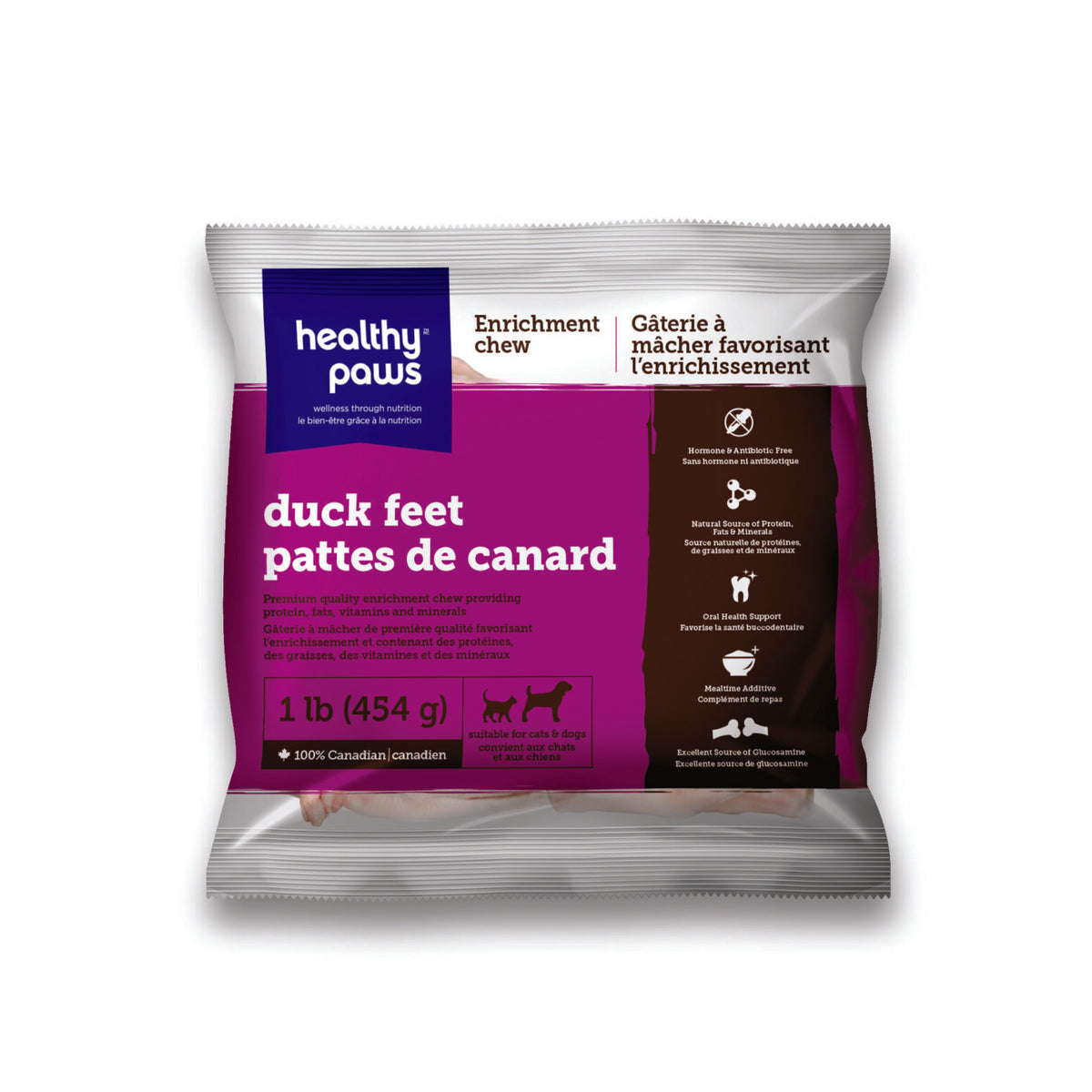 Healthy Paws - Duck Feet – Bone Appetit! Pet Company