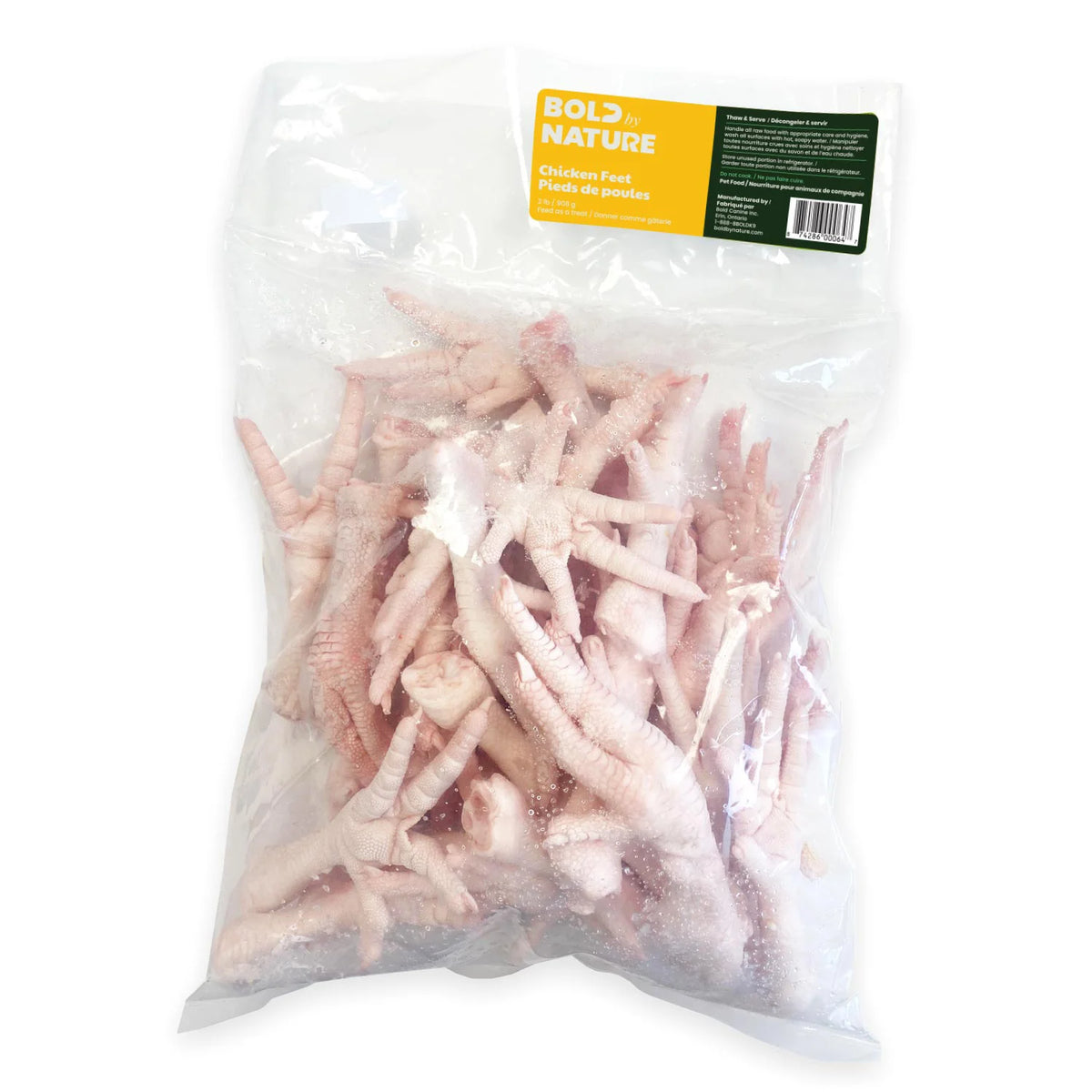 Bold By Nature - Raw Chickens Feet for Dogs & Cats – Bone Appetit! Pet ...