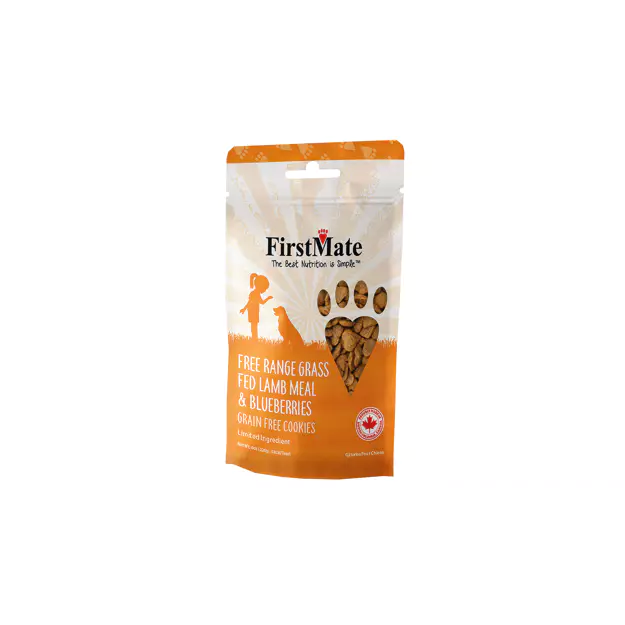 FirstMate - Free Range Grass Fed Lambs & Blueberries Dog Treats – Bone ...